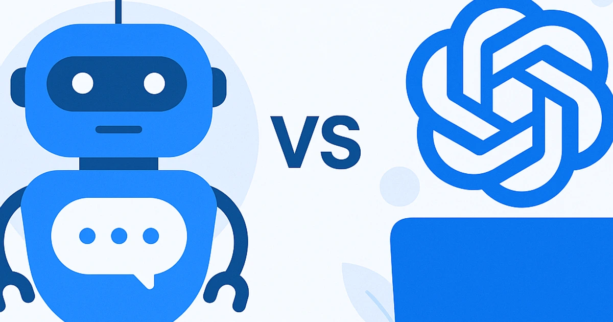 Chatbot vs ChatGPT: differences and when to choose one or the other